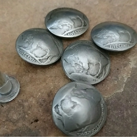NaturesVintageJewels | Accessories | Real Nickel Buffalo Or Indian Head ...